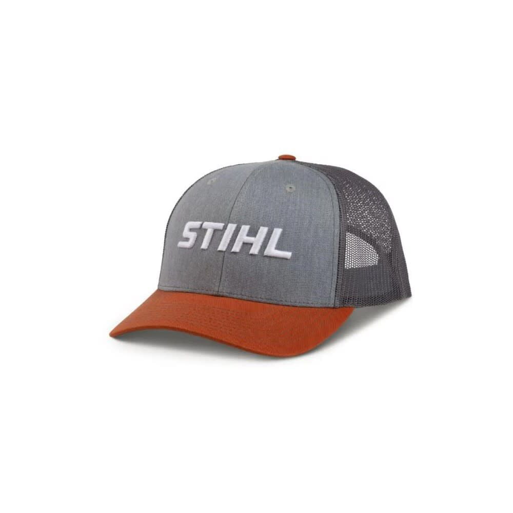 Stihl Richardson Trucker Hat With Tri-Color Cotton Twill Front And Gray ...
