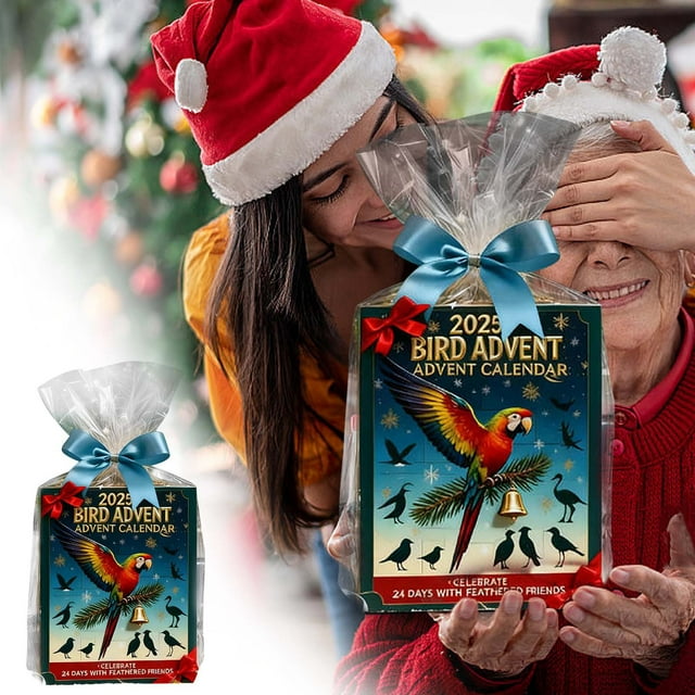 Stijggn Birds Advent Calendar 2025 Christmas Decorations 24 Days ...