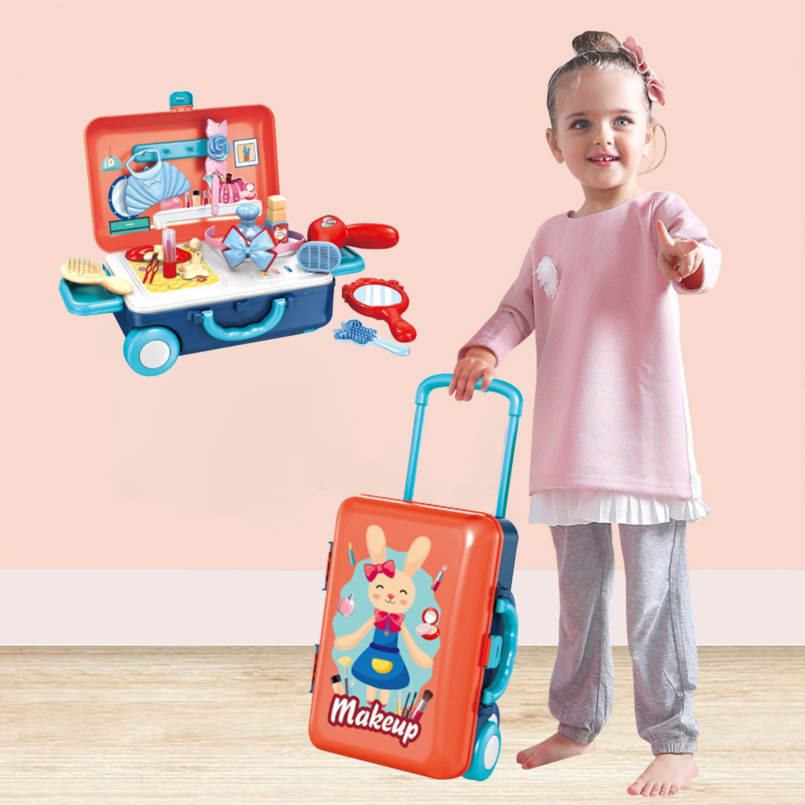 Stijggn Kids Kitchen Playset Play Food Sets for Kids Kitchen, Pretend ...