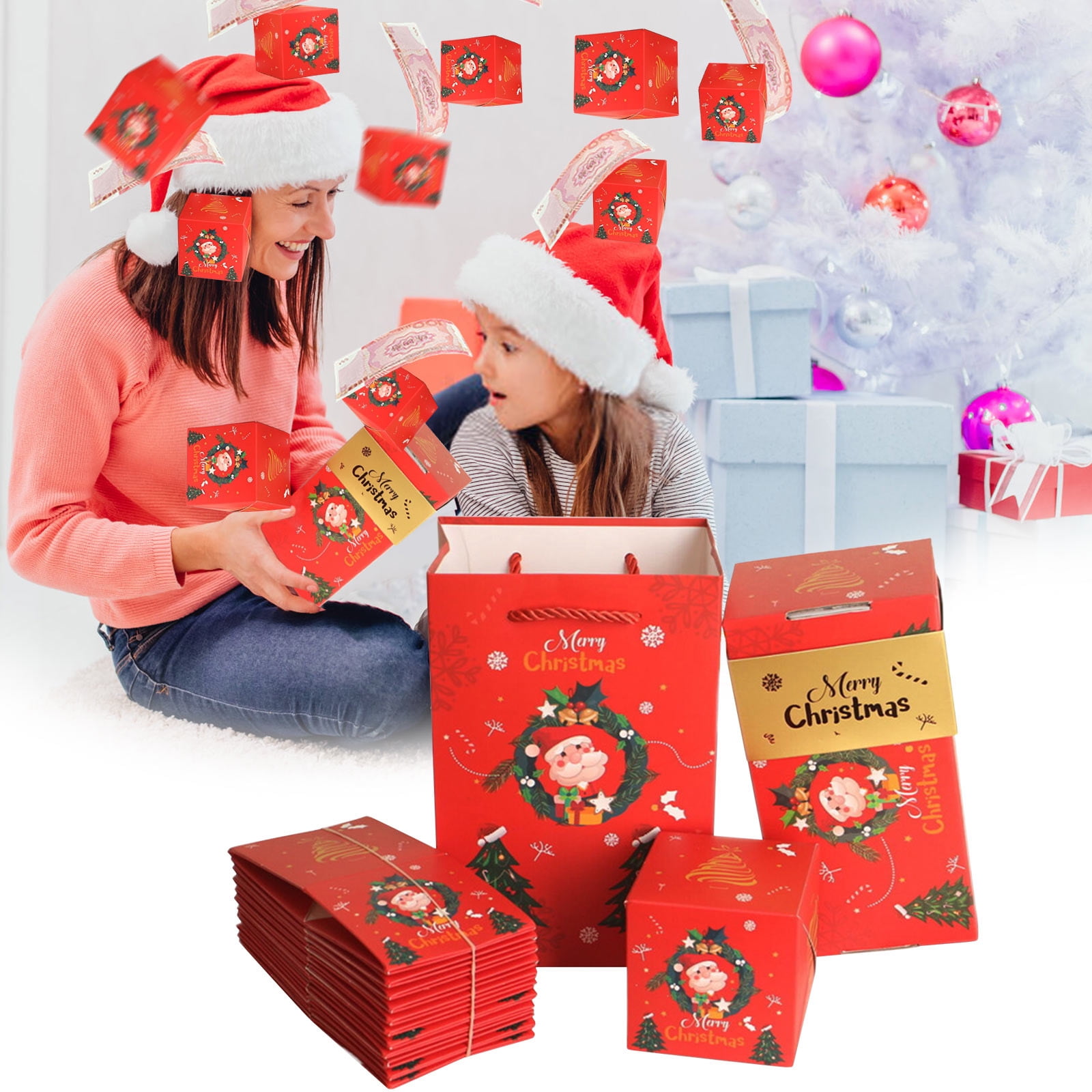 Stijggn Surprise Gift Box Holiday products Under 5$ Pop Up Cash Box ...