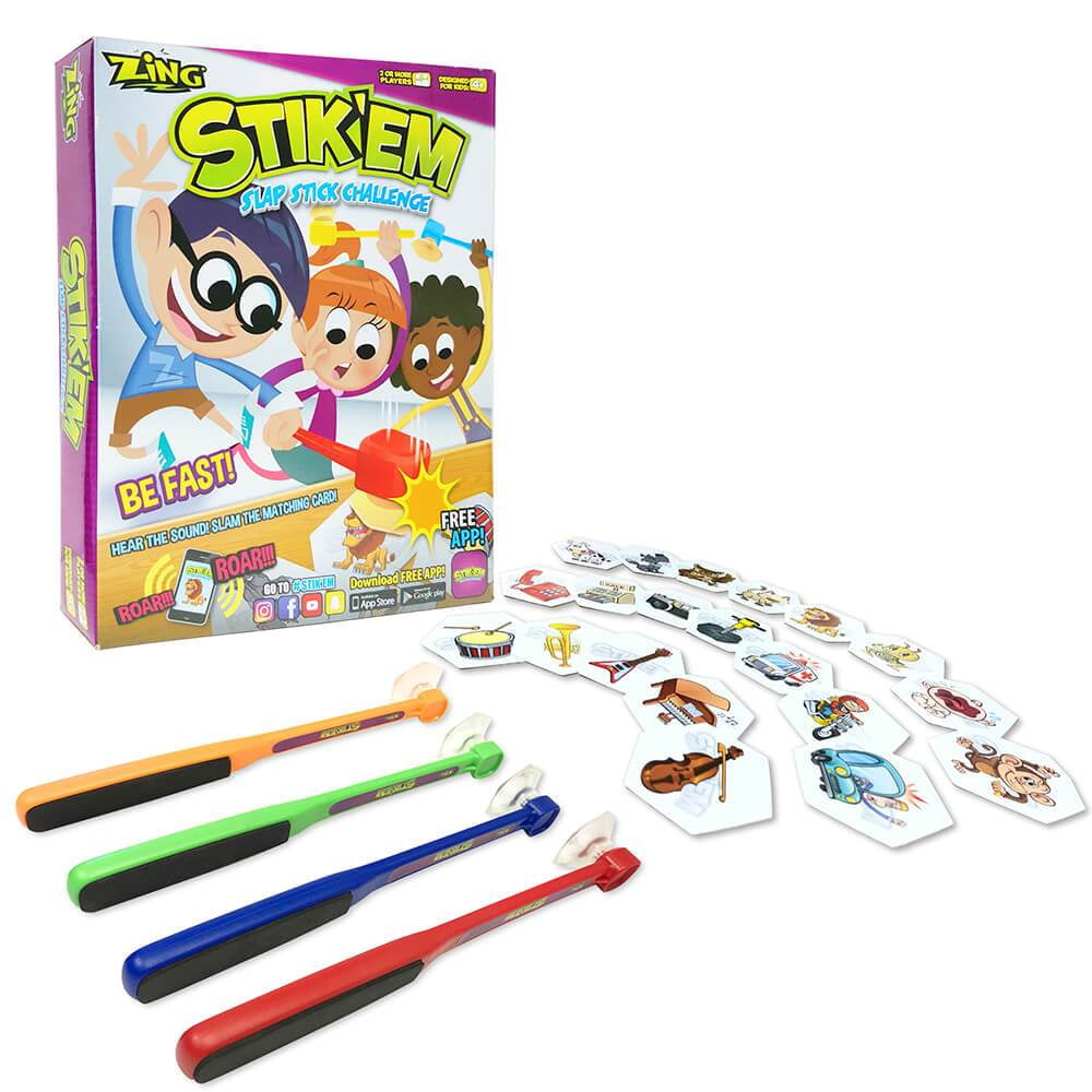 Zing Stikem Slap Stick Challenge, Game for 2 or More Players - Walmart.com