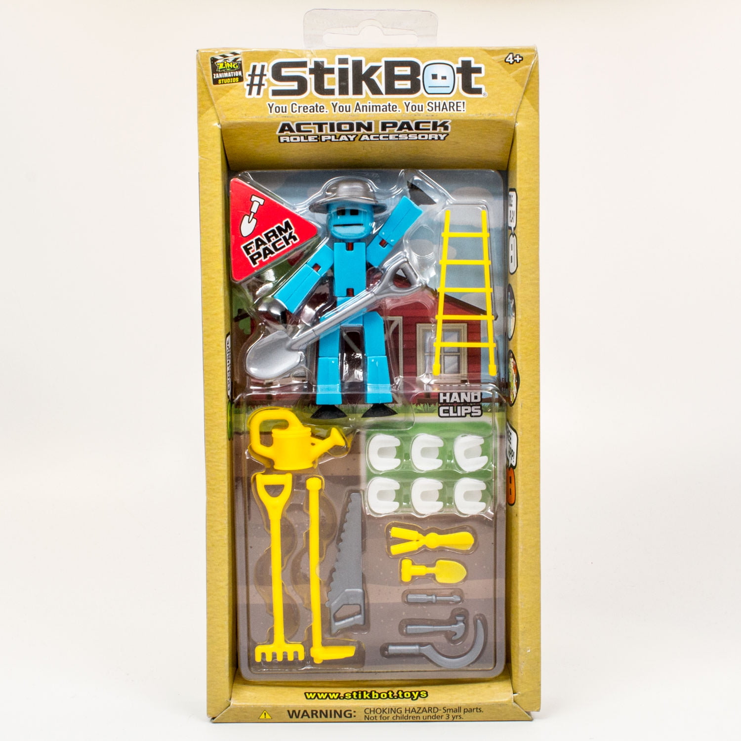 Stikbot Action Pack Series 2 - Farm Accessories Set - Walmart.com