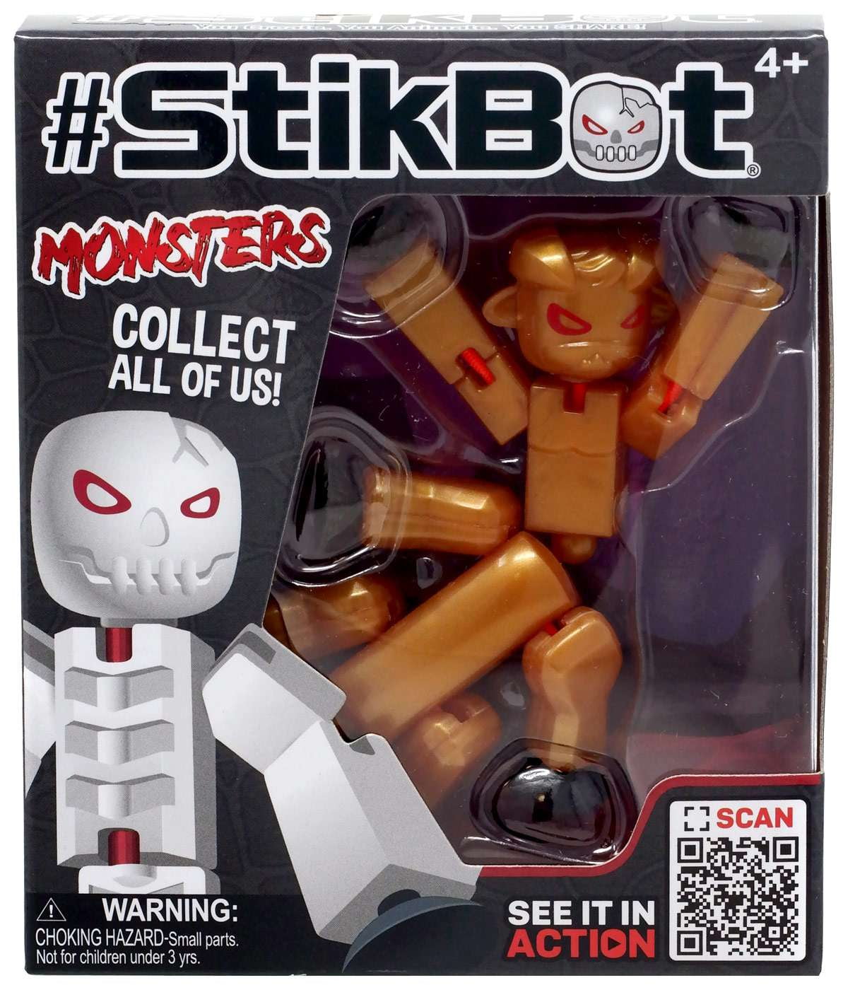 Stikbot Monsters Kyron Figure - Walmart.com