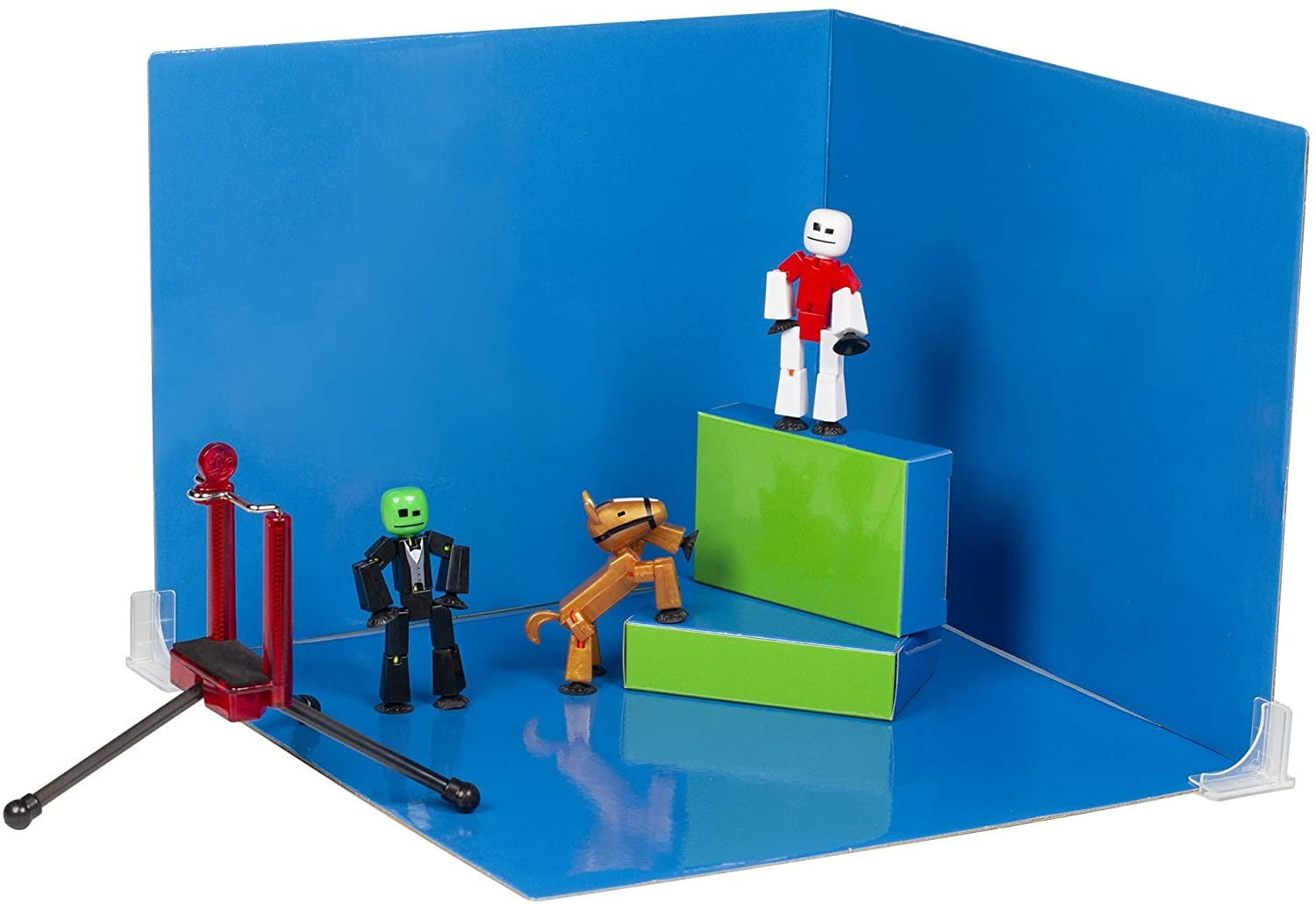 Zing Stikbot Studio Pro Zanimation Toy Set - 2 Sticky Bots & 1 Pet with ...