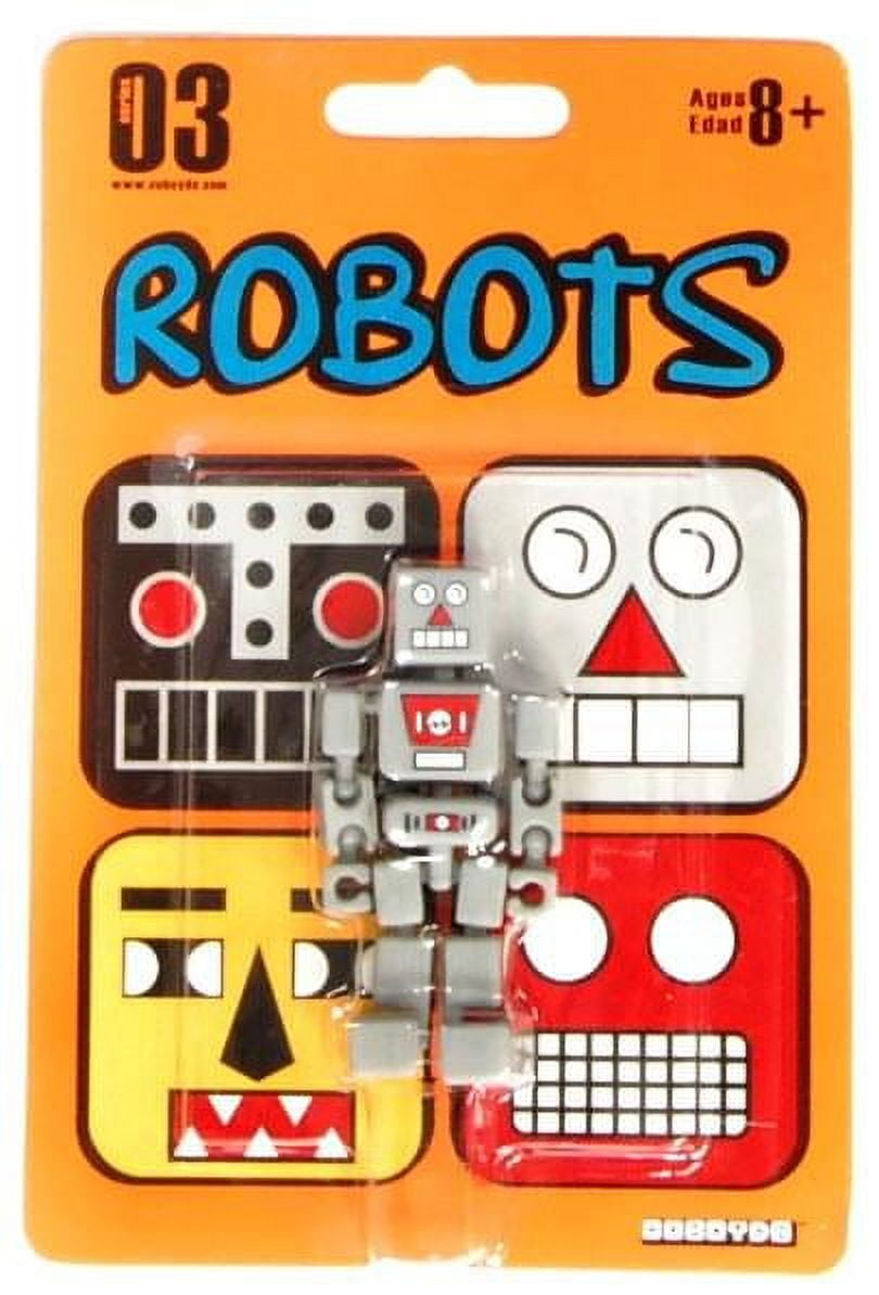 Stikfas Cuboyds Robot Figure S3 RO-CG7 - Walmart.com