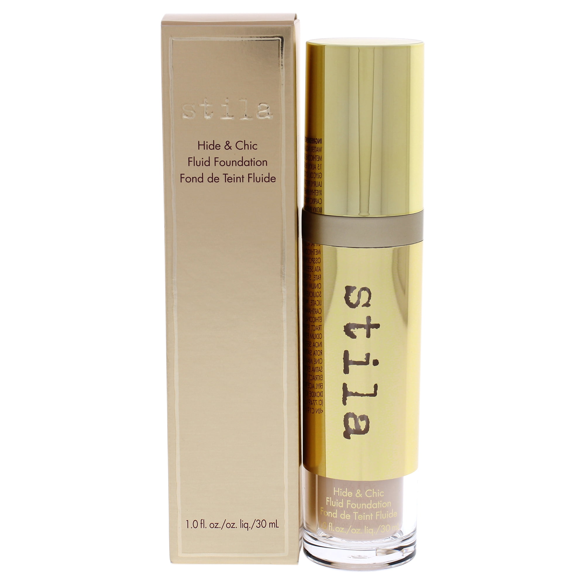 Stila Hide and Chic Fluid Foundation, Fair 1 - Walmart.com