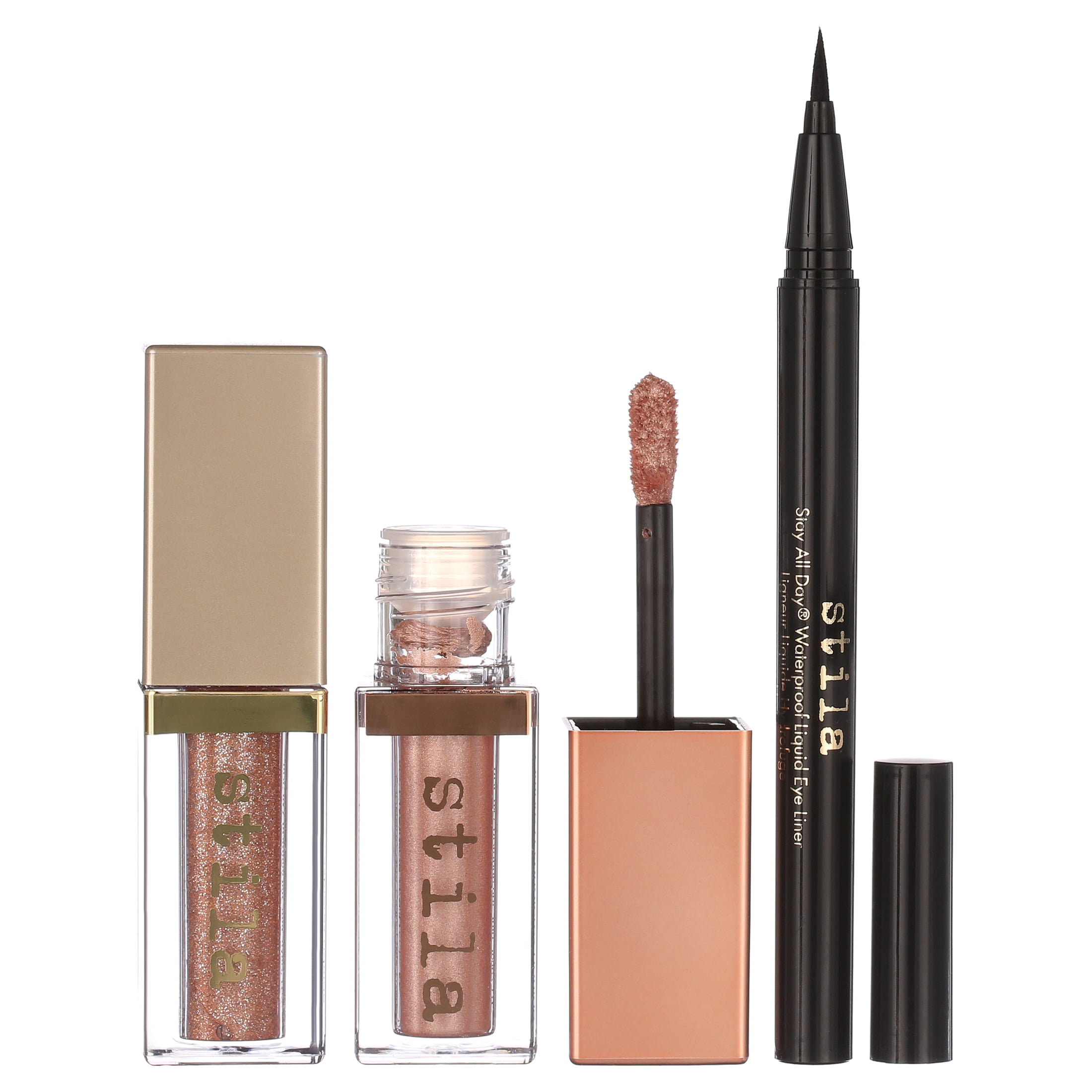 Stila Beauty Eye Shadow Glitter Gift Set: Perfect Trio Kitten Edition ...