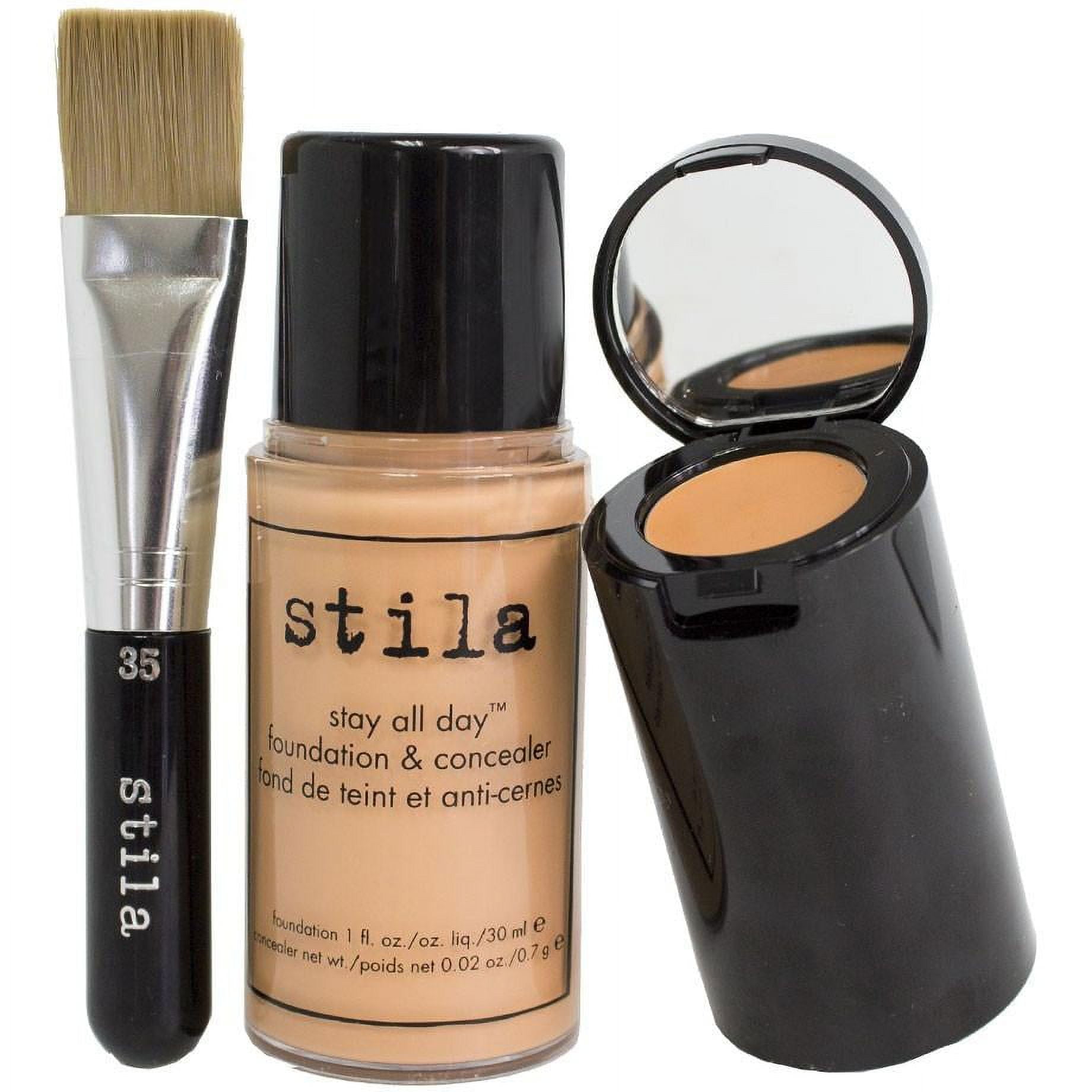 Stila Stay All Day Foundation, Concealer & Brush - Walmart.com