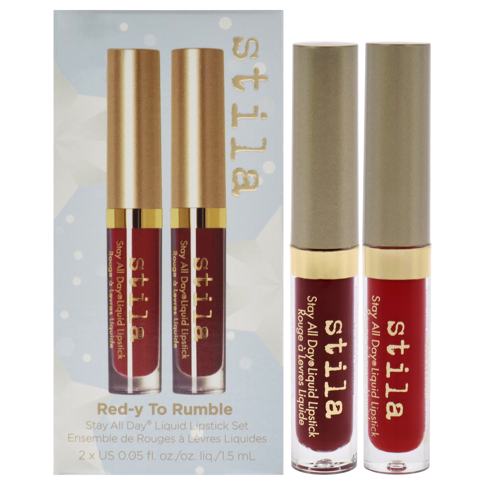 Stila Stay All Day Liquid Lipstick Set , 2 Pc 0.1oz Stay All Day Liquid ...