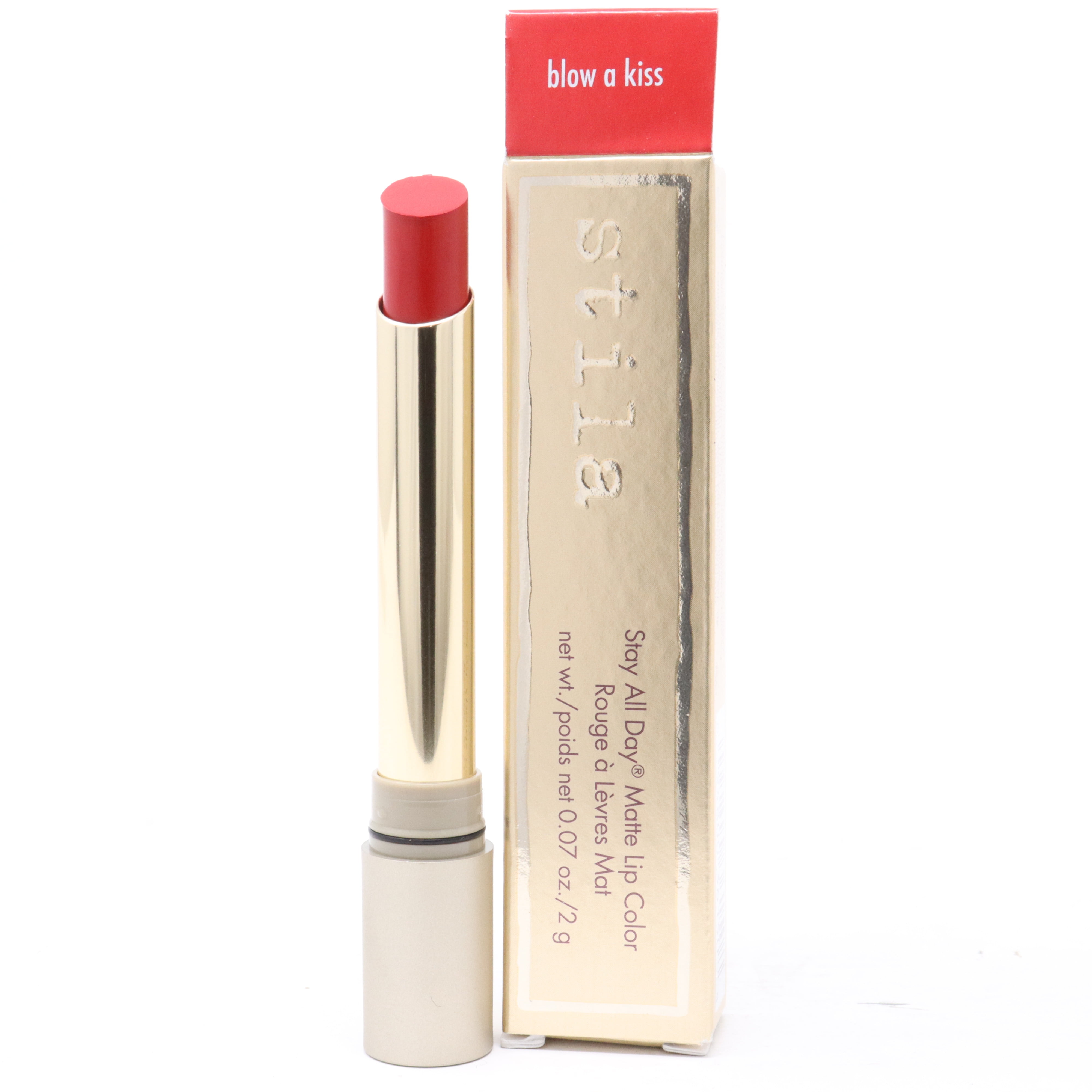Stila Stay All Day Matte Lip Color Blow A Kiss 0.07oz/2g New With Box ...