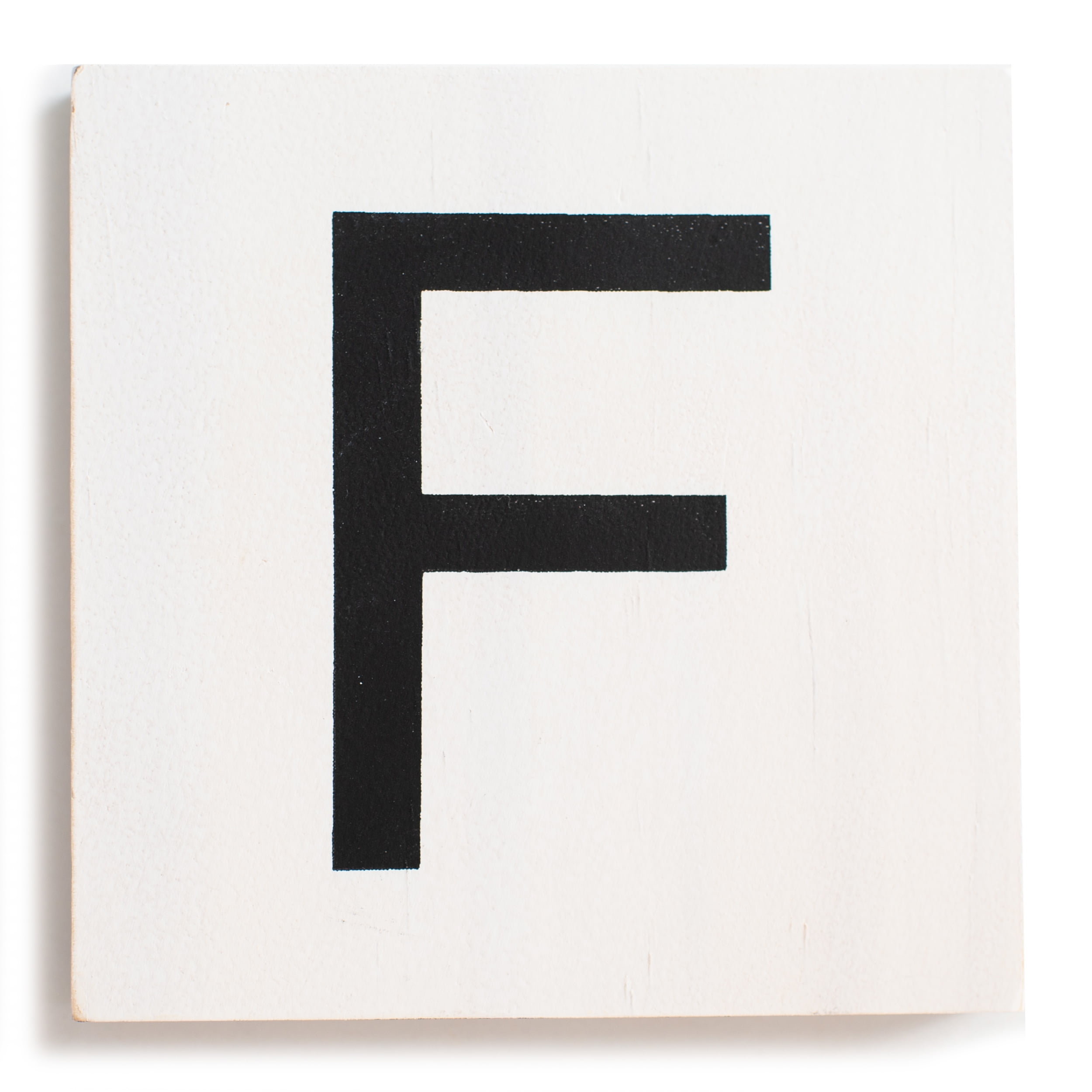 Stiles Crossword Letter Tiles, Wooden Wall Decor, 3.5 Inch, White ...