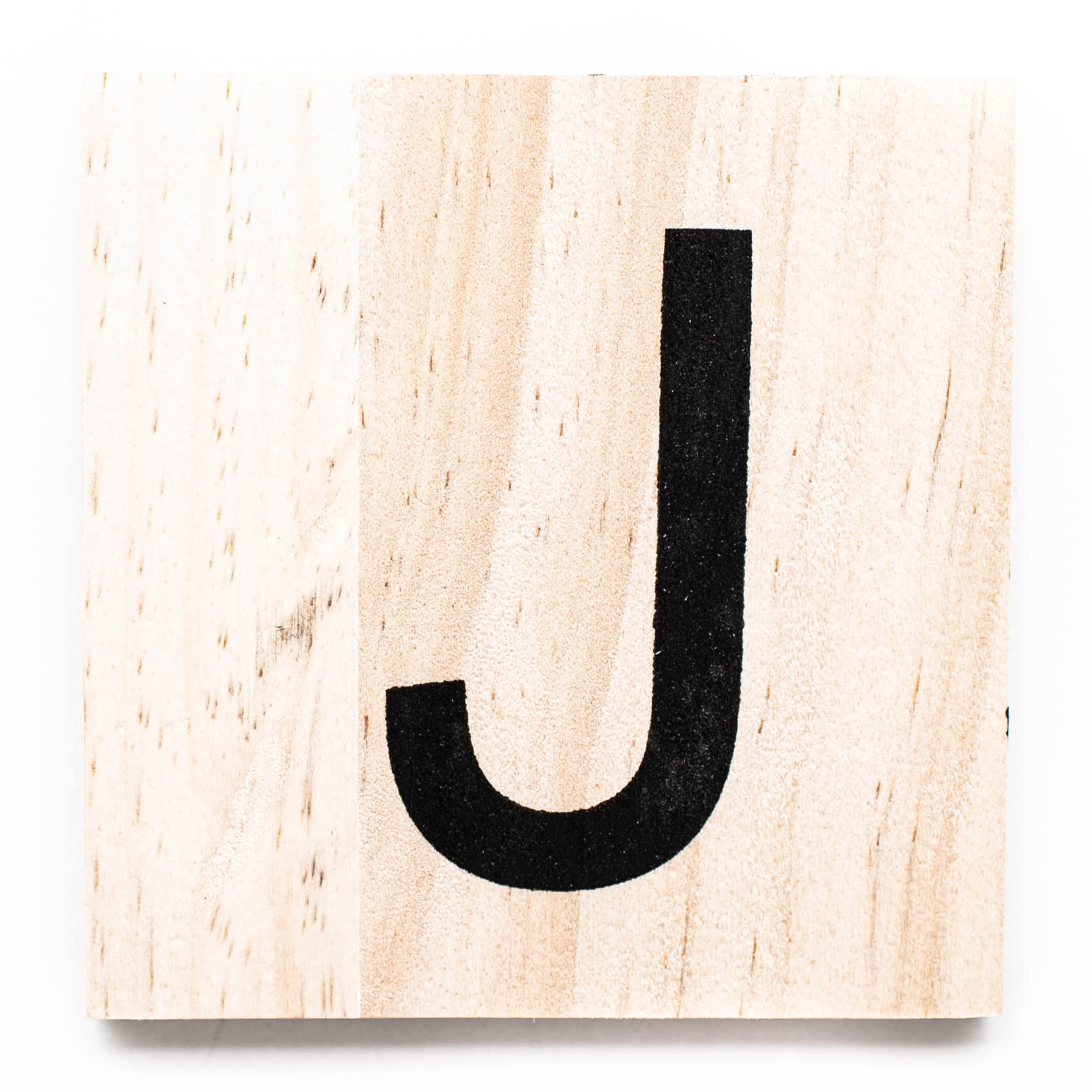 Stiles Letter Tiles, Wooden Crossword Wall Letters for Living Room ...