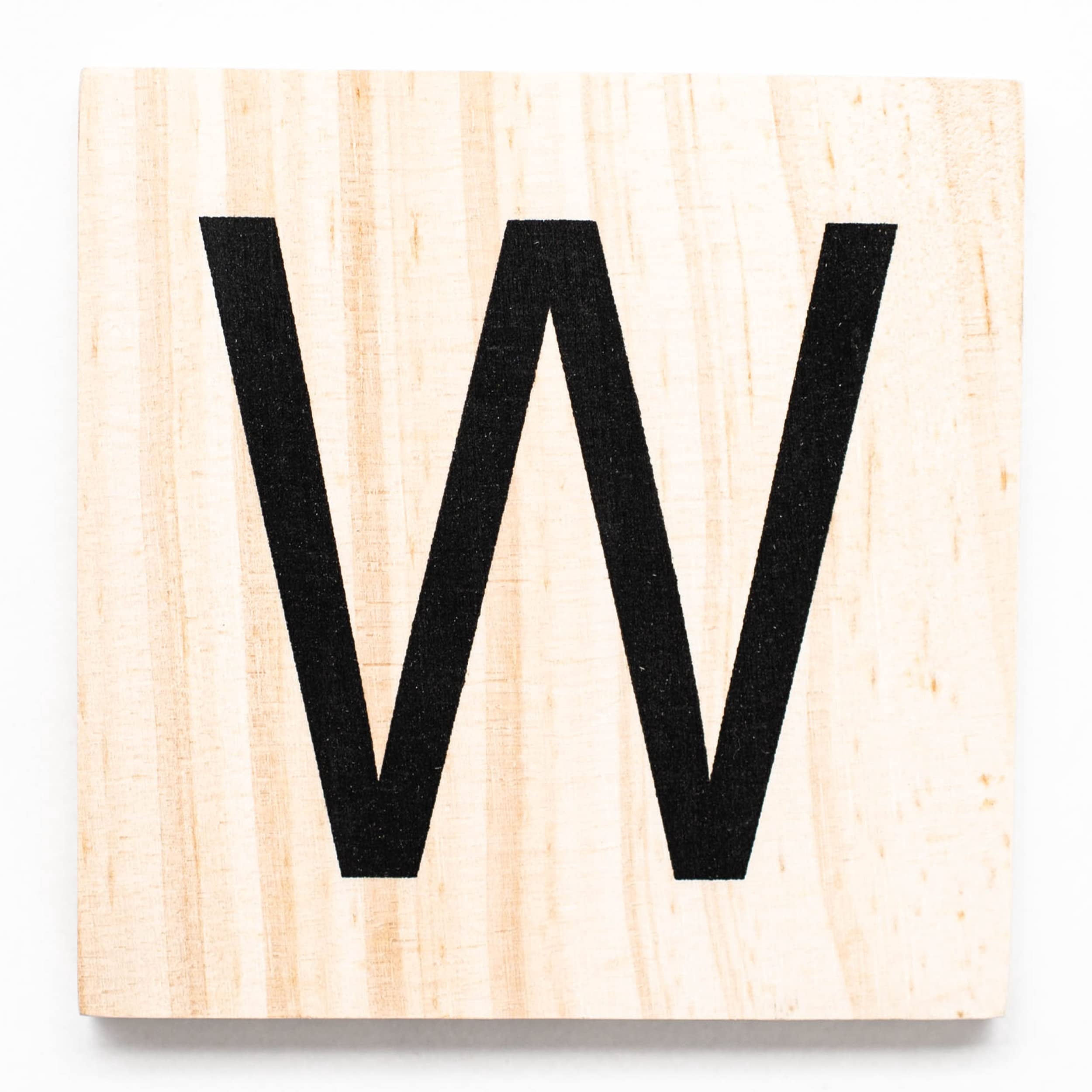 Stiles Letter Tiles, Wooden Crossword Wall Letters for Living Room ...
