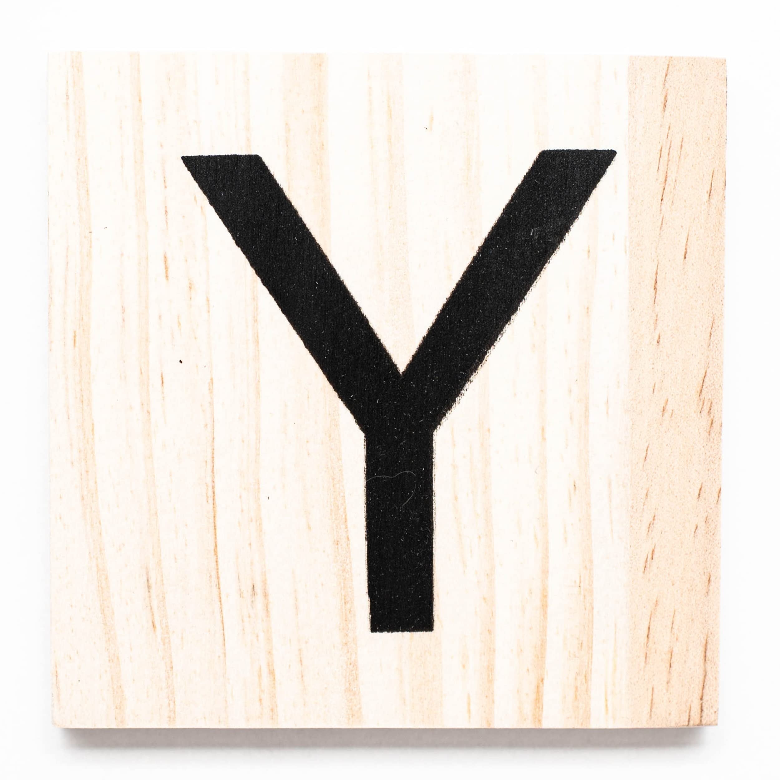 Stiles Letter Tiles, Wooden Crossword Wall Letters for Living Room ...