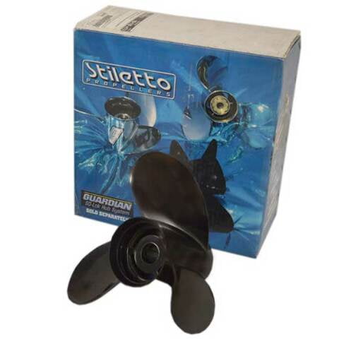 Stiletto Ariva Boat Propeller B11011 | RH Aluminum 10 1/2 x 11 P ...