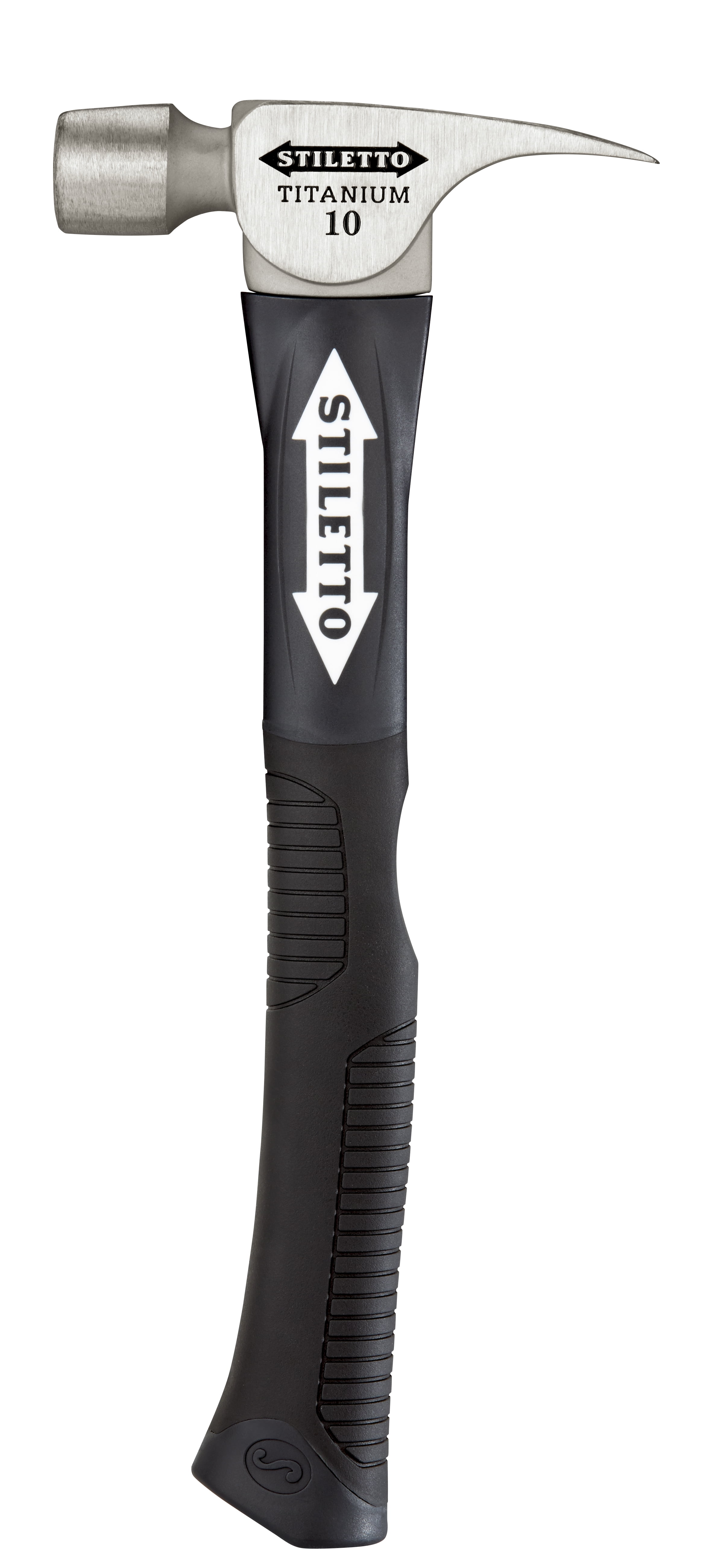 Stiletto FH10C-F 10 oz Titanium Smooth Face Hammer, 14.5" Hybrid ...