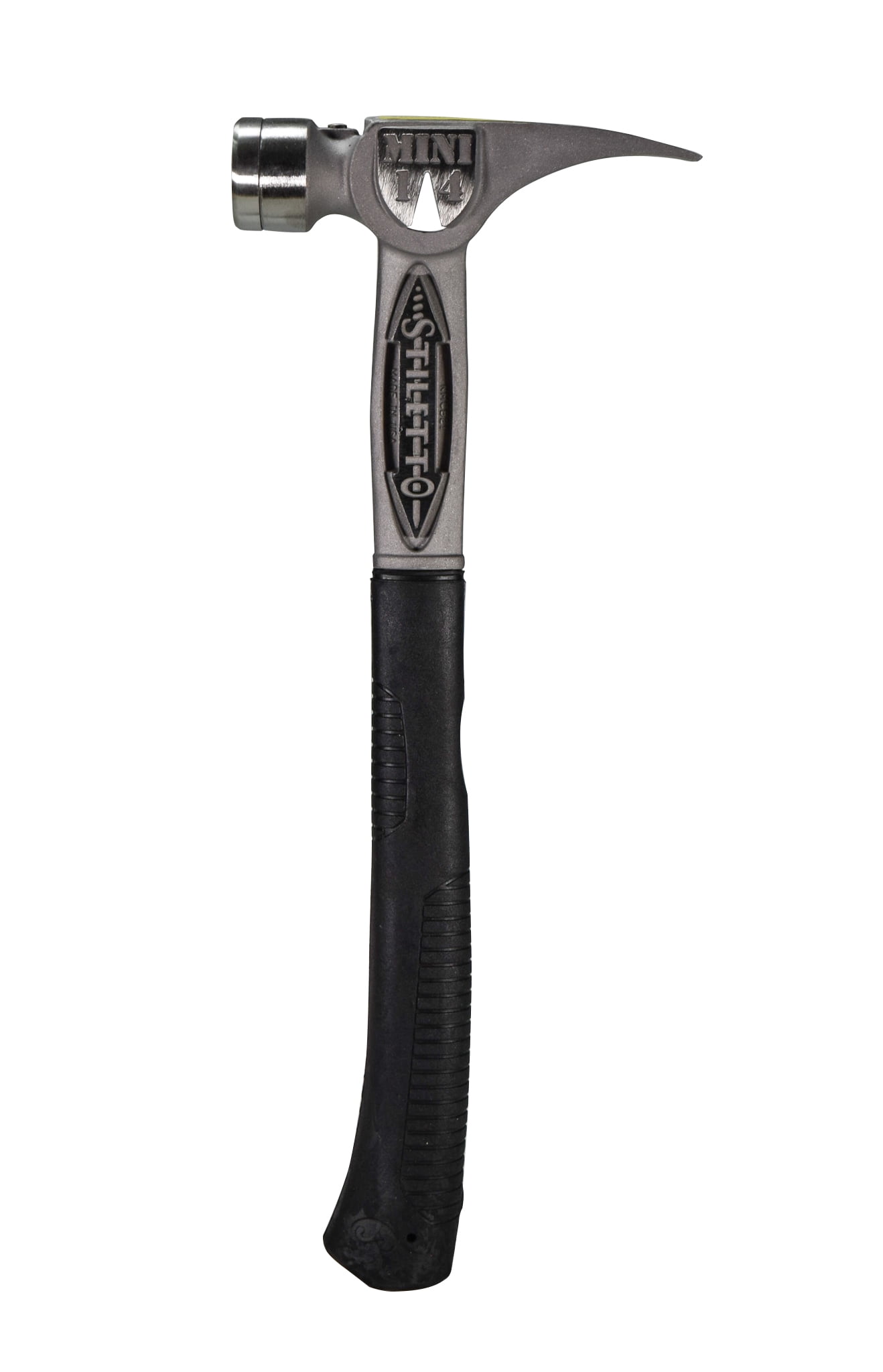 Stiletto TiBone Mini-14oz Smooth Face Hammer with 16" Curved Titanium ...