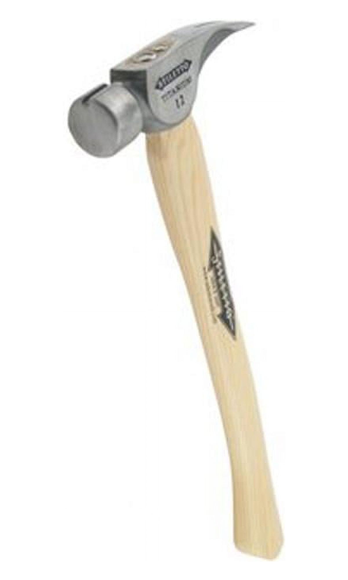 Vaughan D016 16 Oz 13" Smooth Face Claw Hammer Wood Handle - Walmart.com