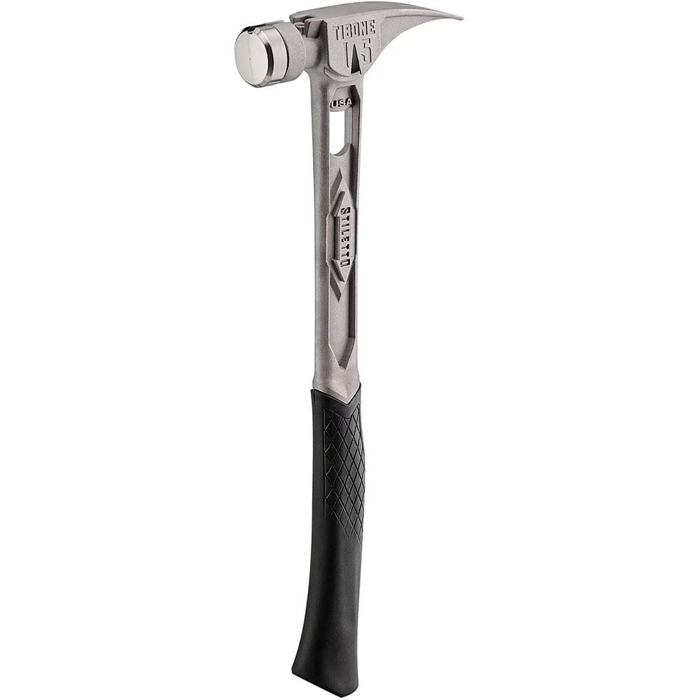 Stiletto TIB15SC 15-oz TIBONE Titanium Hammer Smooth Face with Curved ...