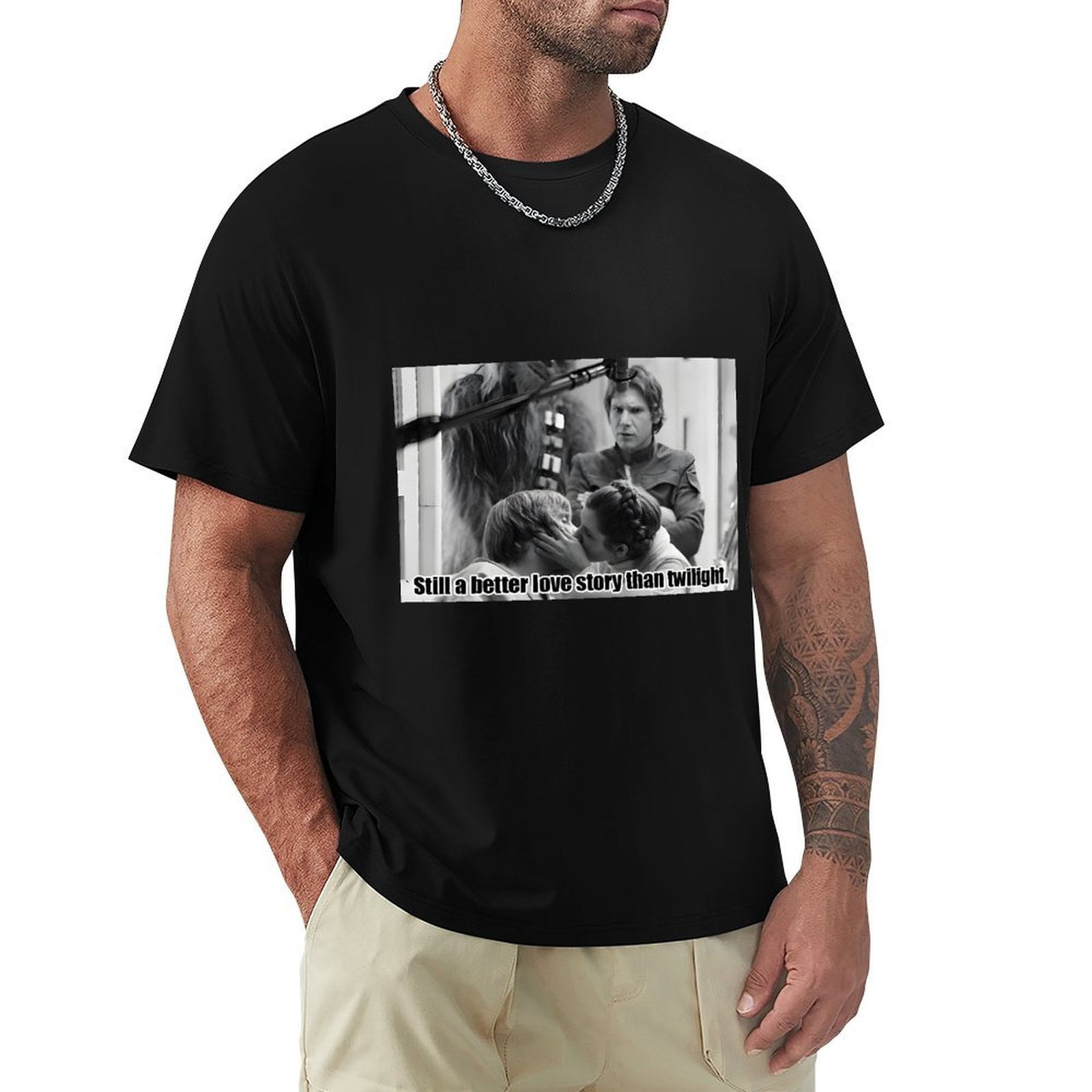 Still A Better Love Story Than Twilight Men's Cotton HD Print Short ...
