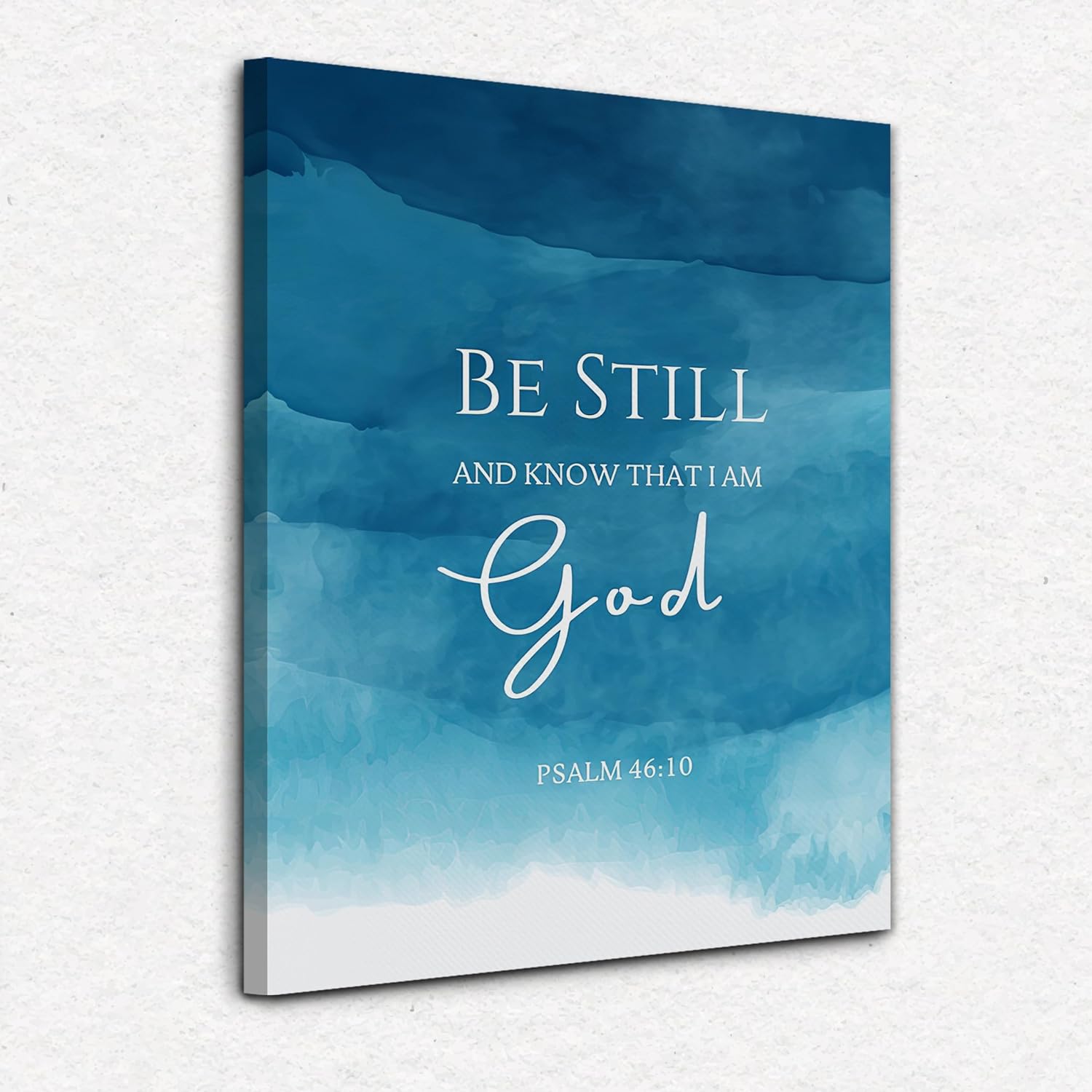 Be Still and Know That I am God,Christian Canvas Wall Art,Christian ...