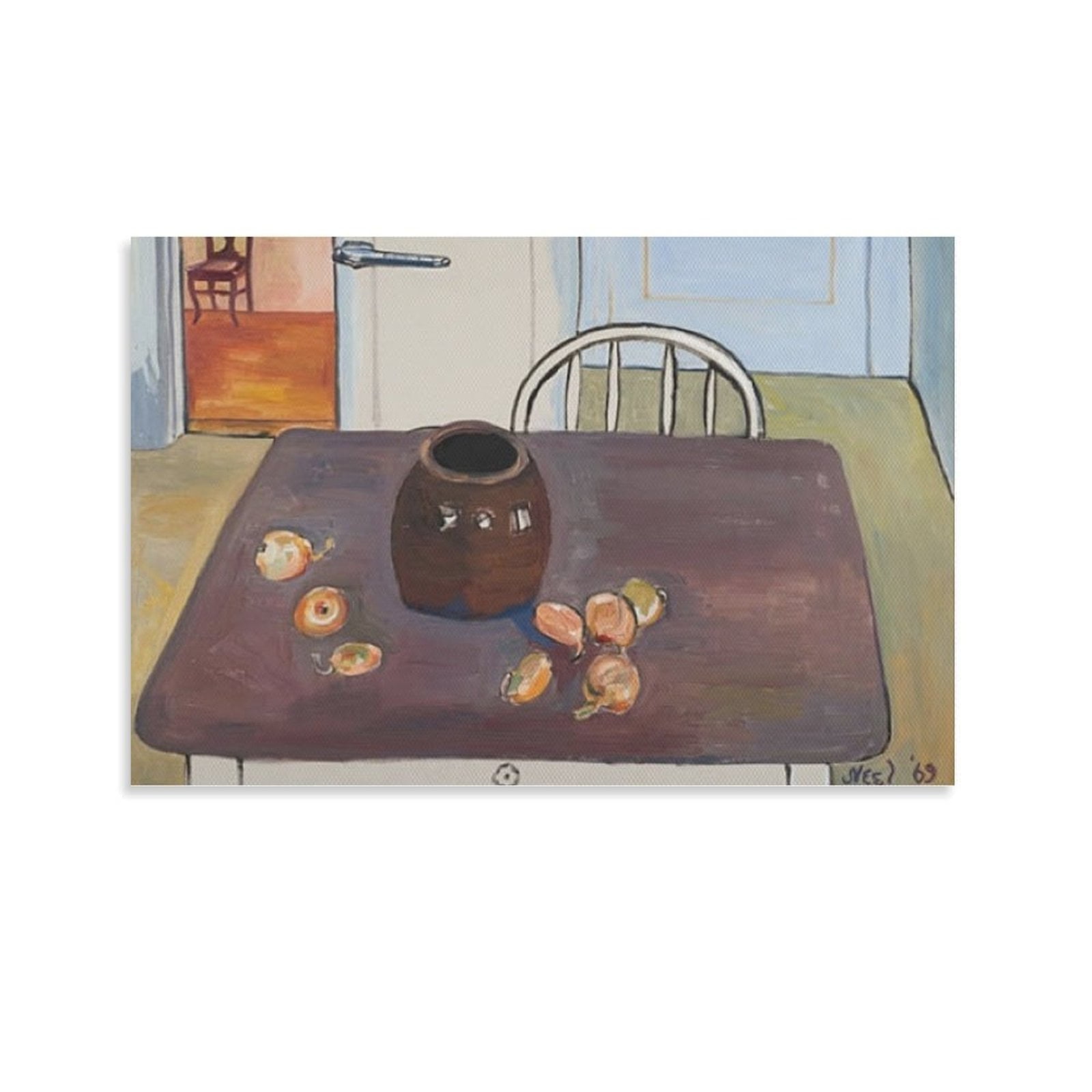 Still Life Spring Lake 1969 by Alice Neel Painting Picture Print Canvas ...