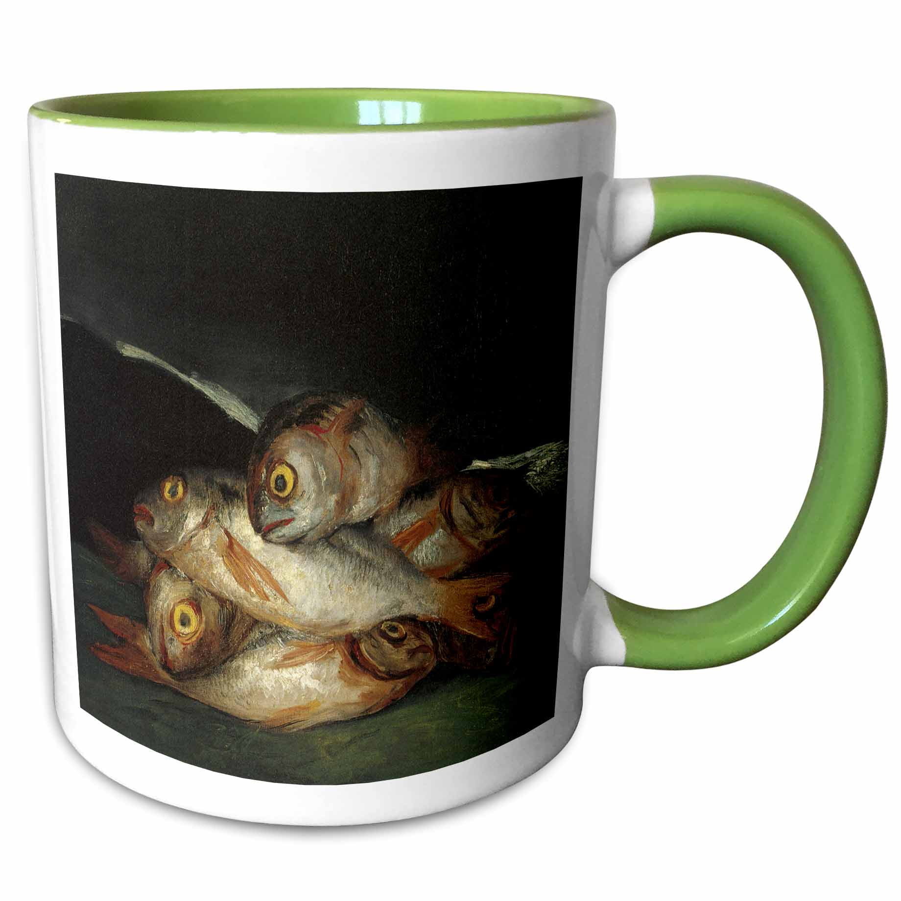 3drose, Still Life with Golden Bream by Francisco De Goya Table with ...