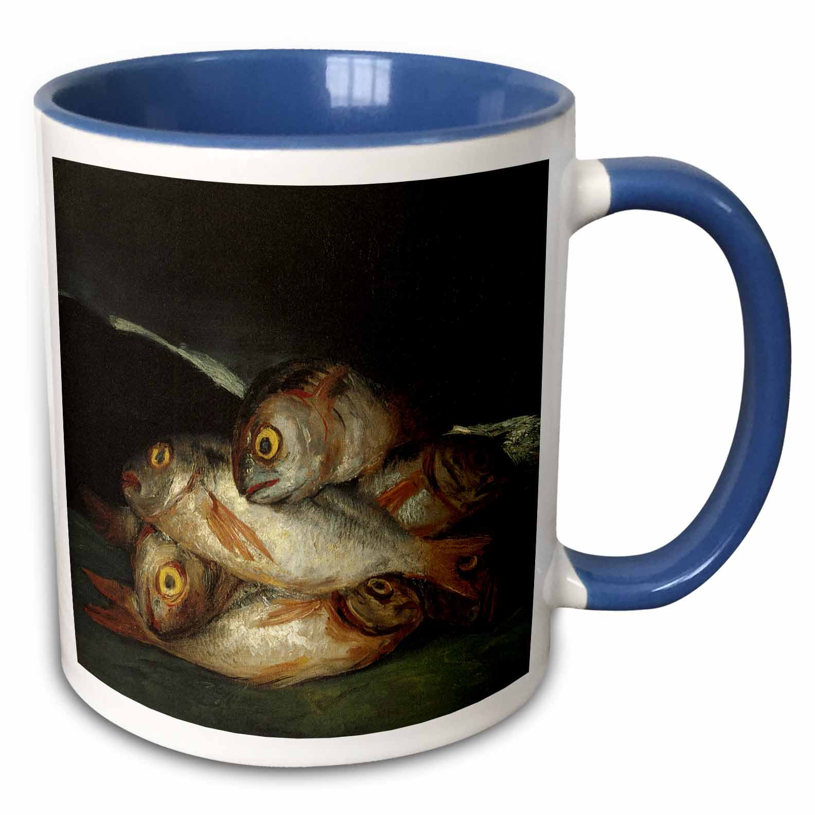 3drose, Still Life with Golden Bream by Francisco De Goya Table with ...