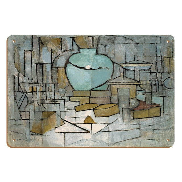 Still Life with Gingerpot II - From an Original Color Painting by Piet ...