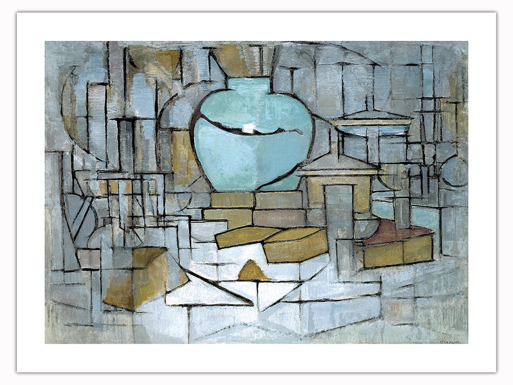 Still Life with Gingerpot II - From an Original Color Painting by Piet ...