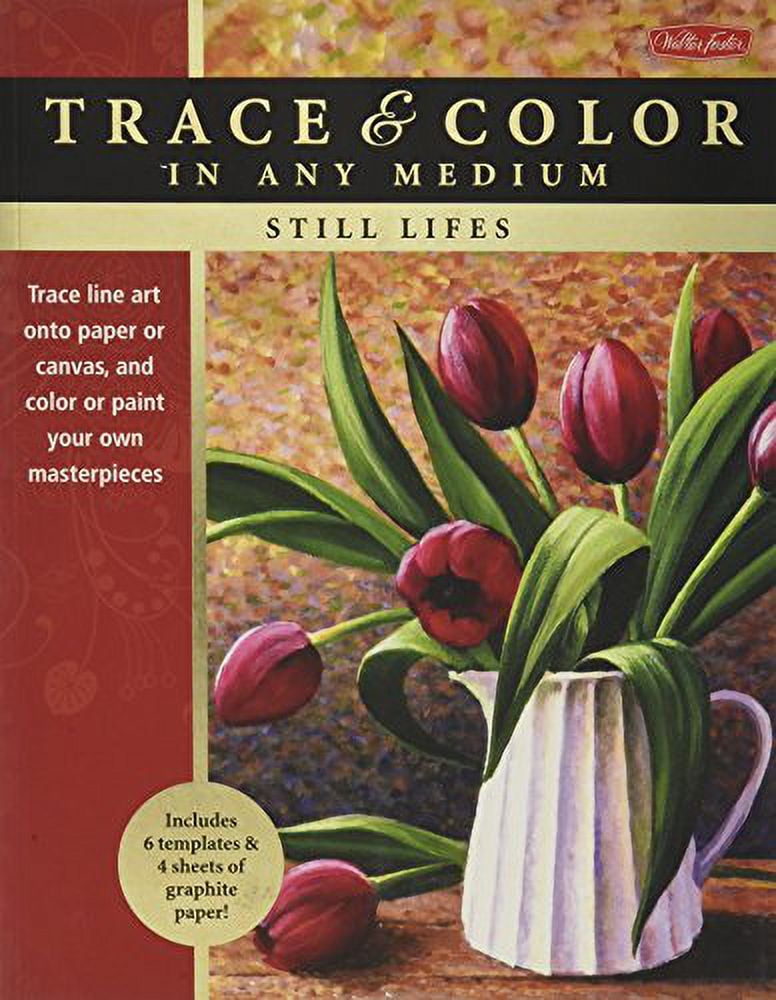 Pre-Owned Still Lifes: Trace Line Art Onto Paper or Canvas, and Color ...