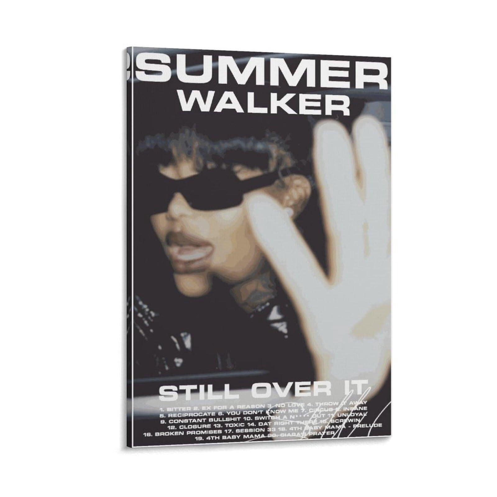 Still Over It by Summer Walker Album Cover Canvas Poster Print Music ...