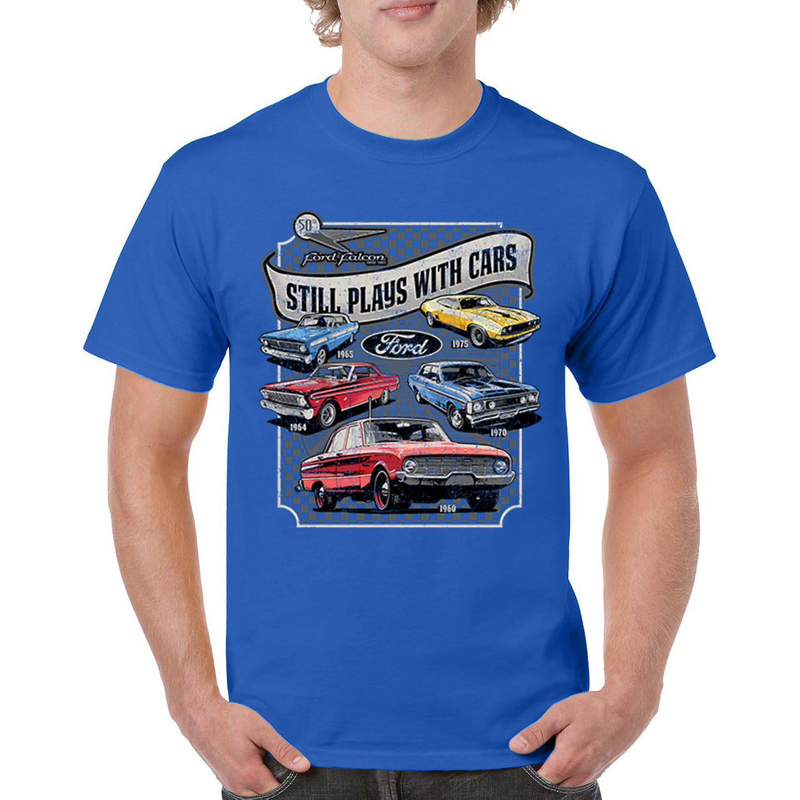 Still Plays With Cars Ford Falcon T-shirt 60-70s Classic Muscle Car Men ...