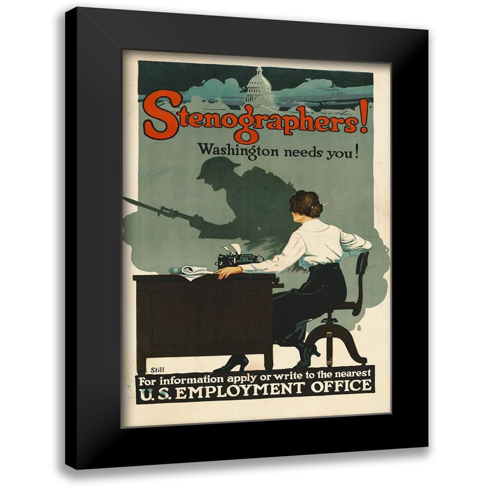 Still, Roy Hull 14x18 Black Modern Framed Museum Art Print Titled ...