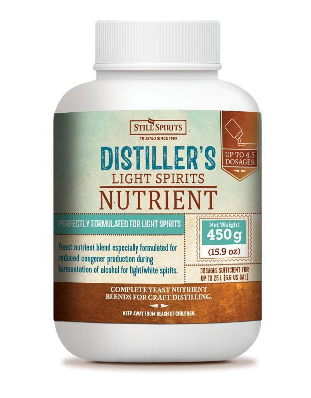 Still Spirits Distiller's Nutrient Light Spirit 450g - Walmart.com