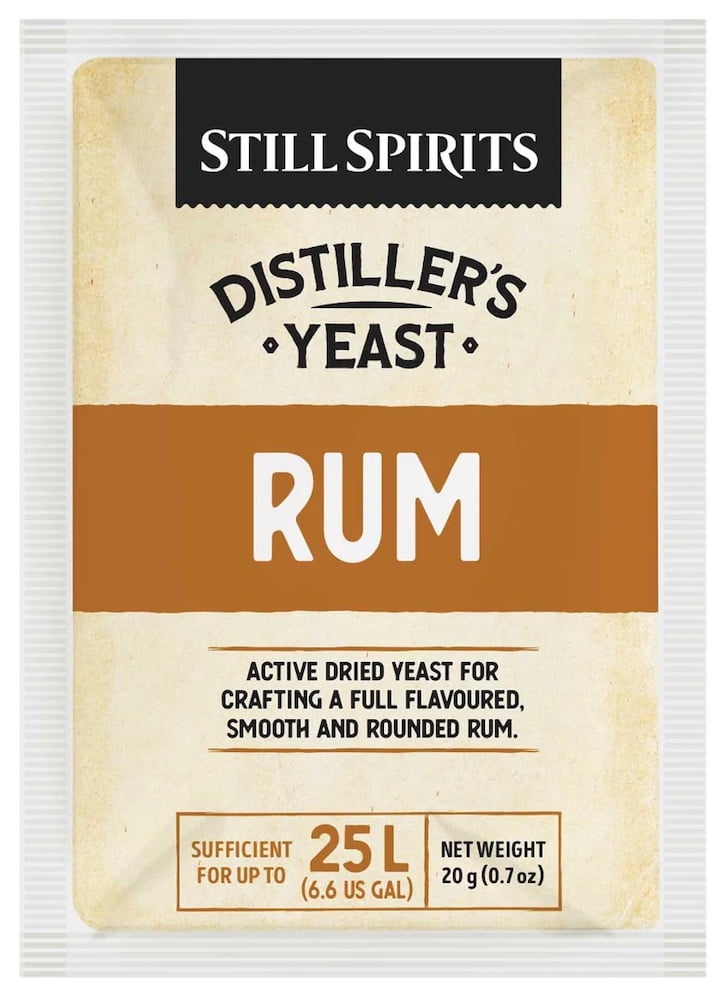Still Spirits Distillers Yeast Rum 20g (Copy-Walmart) - Walmart.com
