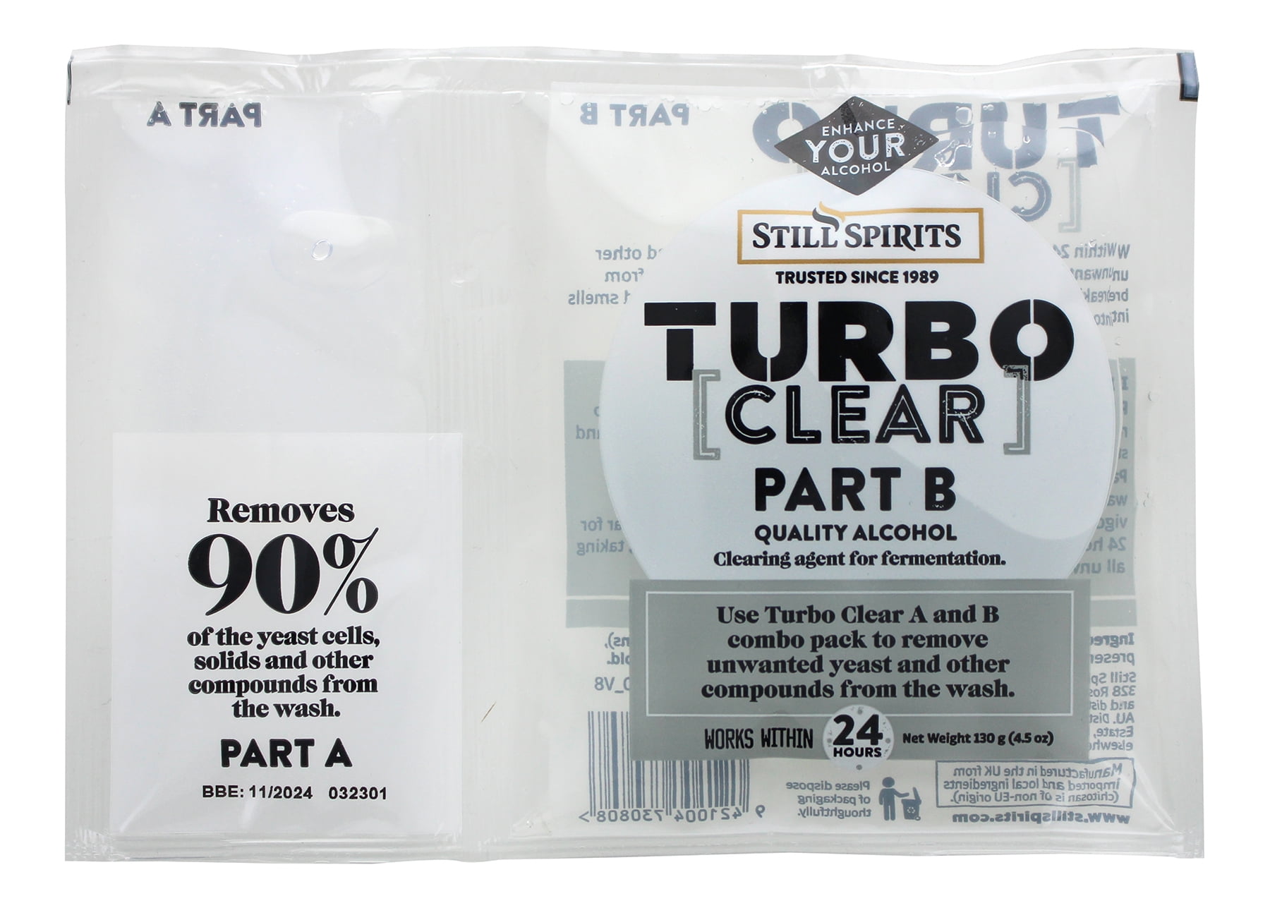 Still Spirits Turbo Clear 2 part AB - Walmart.com