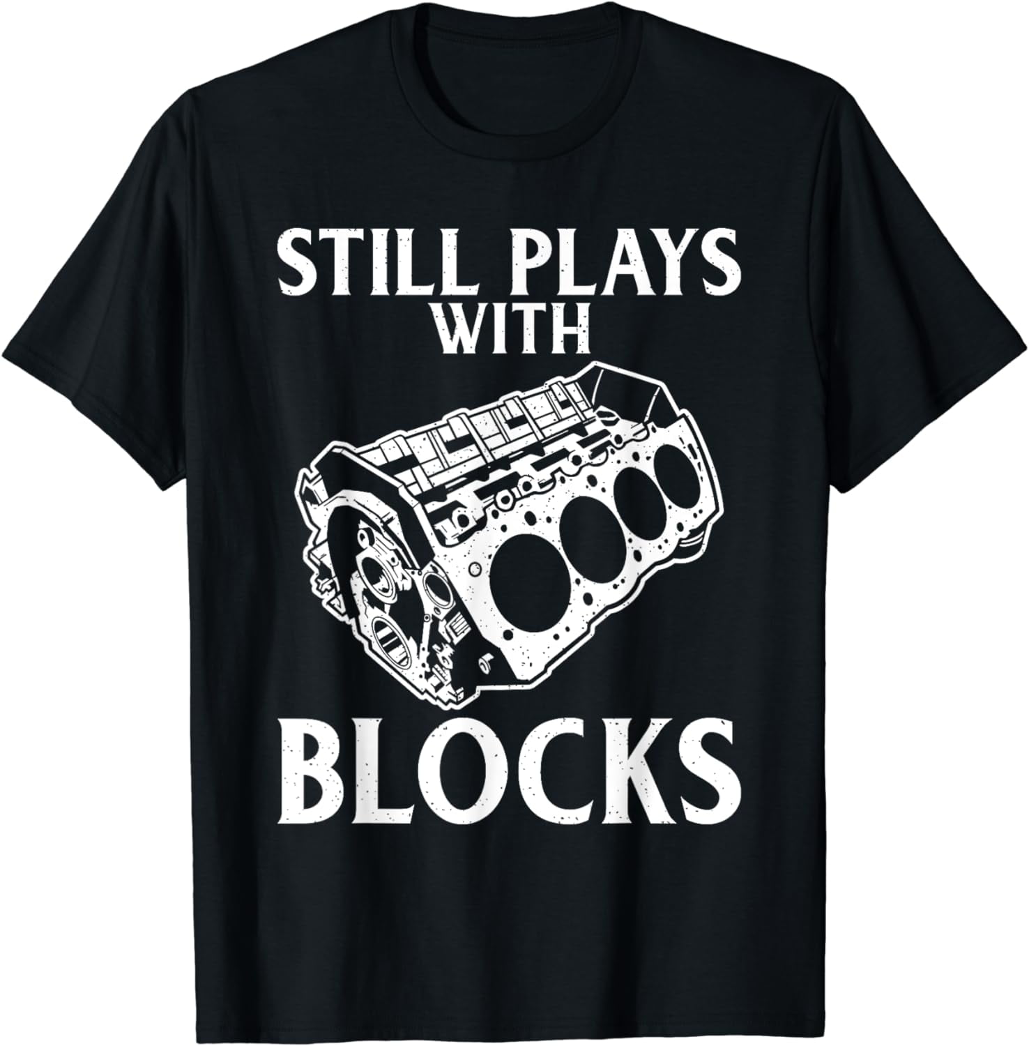 Still plays with Blocks Repair Mechanic T-Shirt - Walmart.com