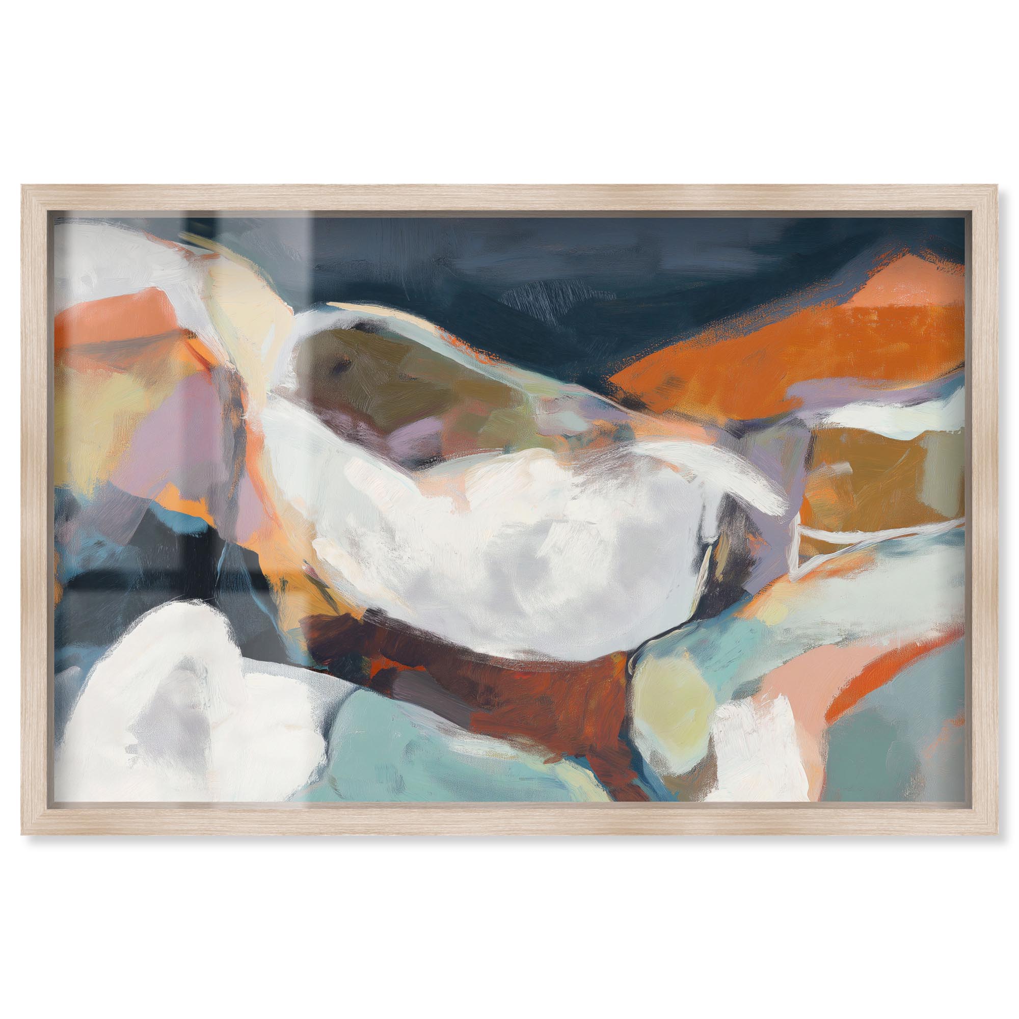 Stillness in the Maelstrom III Shadowbox Print Abstract Wall Art by Art ...