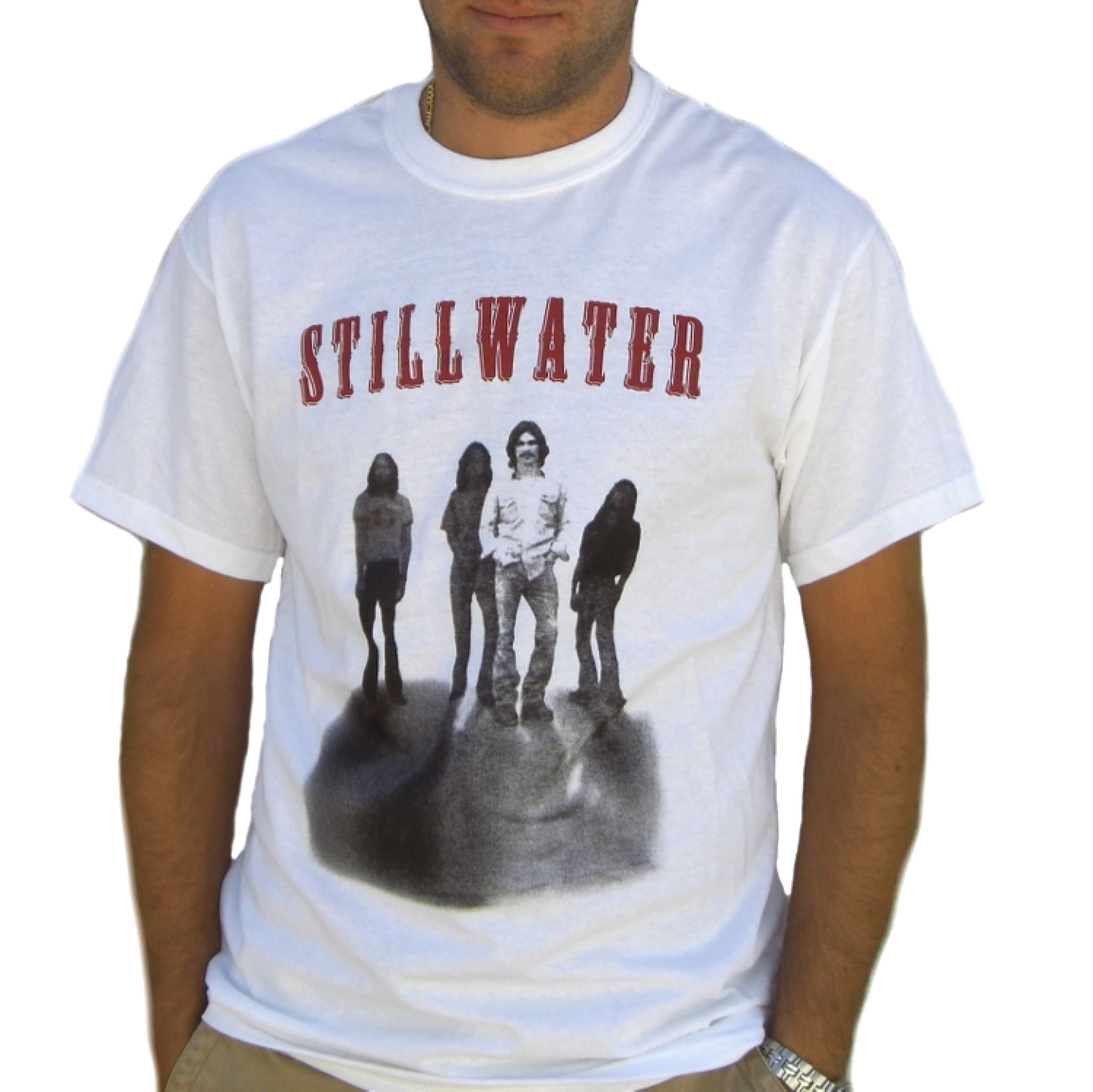 MyPartyShirt Stillwater T-Shirt, Cotton Band Tour Costume, Adult Medium ...