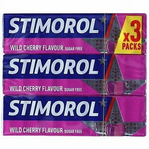 Stimorol Chewing Gum: WILD CHERRY -Pack of 3 -Made in Denmark - Walmart ...