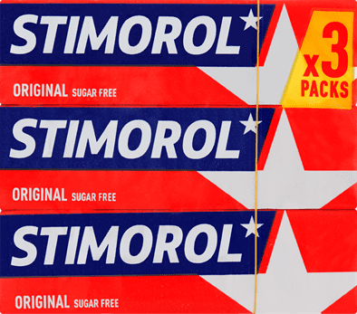 Stimorol chewing gum ORIGINAL -3 pack/30pc. - SUGAR FREE - Walmart.com
