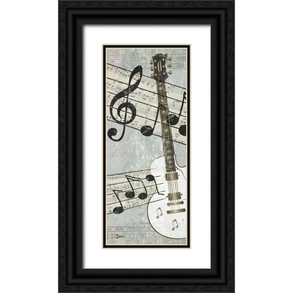 Stimson, Diane 10x18 Black Ornate Wood Framed with Double Matting ...