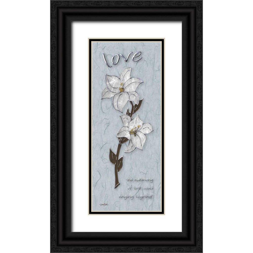 Stimson, Diane 10x18 Black Ornate Wood Framed with Double Matting ...