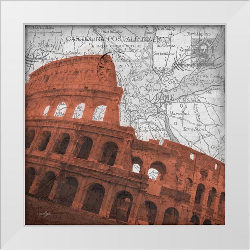 Stimson, Diane 12x12 White Modern Wood Framed Museum Art Print Titled ...