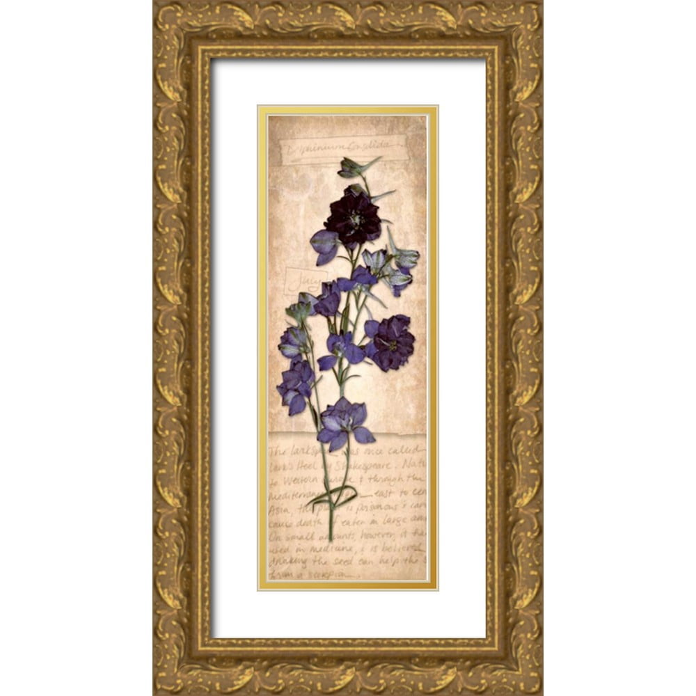 Stimson, Diane 14x32 Gold Ornate Wood Framed with Double Matting Museum ...