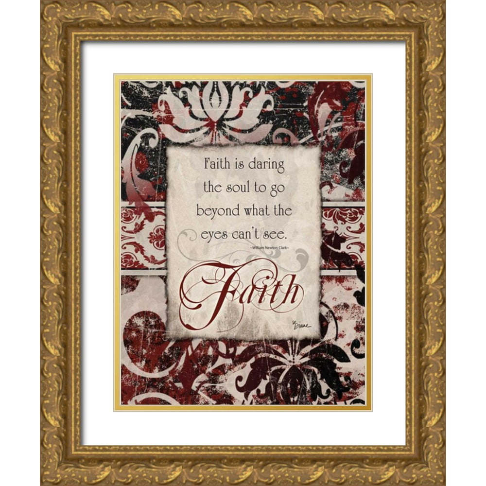 Stimson, Diane 19x24 Gold Ornate Wood Framed with Double Matting Museum ...
