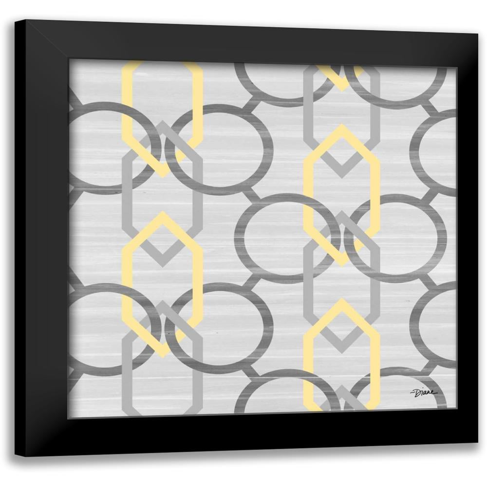 Stimson, Diane 20x20 Black Modern Framed Museum Art Print Titled - Yel ...