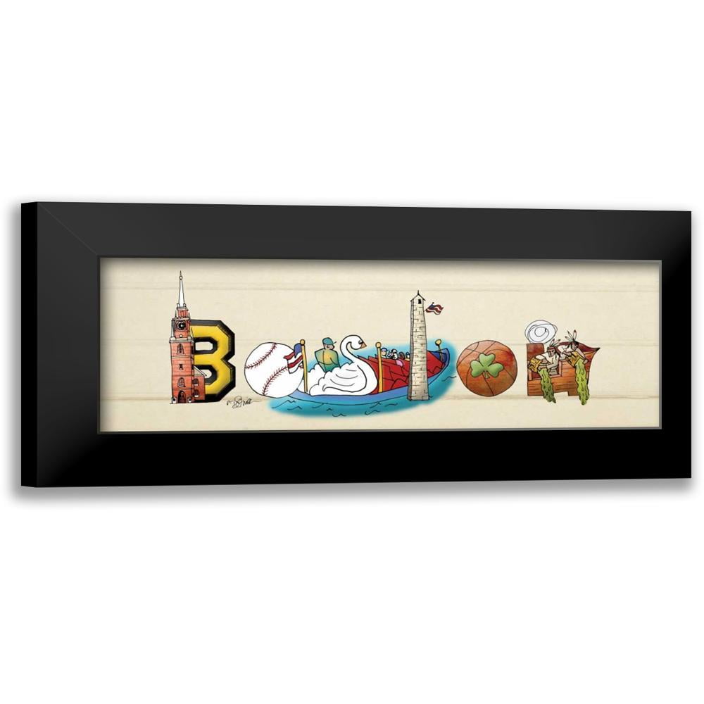 Stimson, Diane 24x11 Black Modern Framed Museum Art Print Titled ...