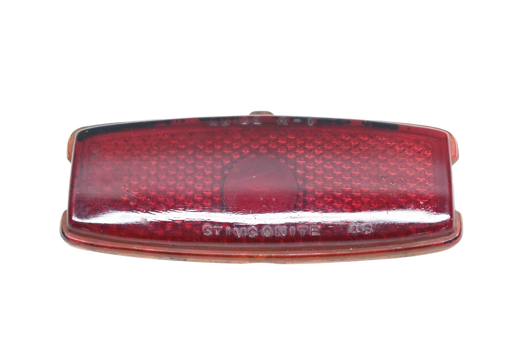 Stimsonite 5931432 Red Glass Guide R-1 Tail Light Lens - Walmart.com